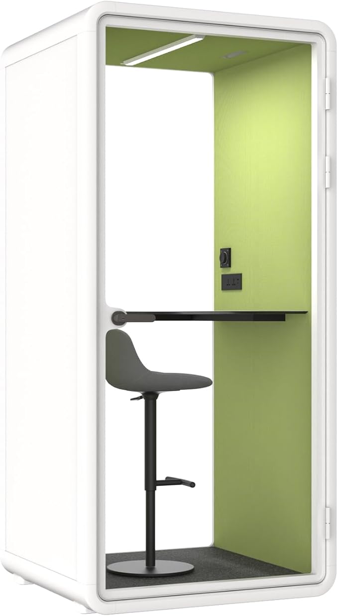 Amazon.com: Quiet Meeting Pod with Acoustic Panels, Office Soundproof ...