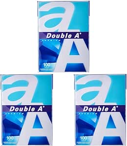 Double A 80 gsm A4 Copy Paper 100 Sheets (Pack of 3): Buy Online at ...