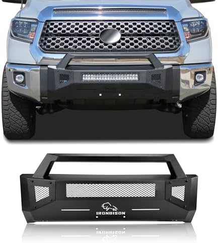 Amazon.com: IRONBISON Front Bumper Compatible with 2014-2021 Toyota ...