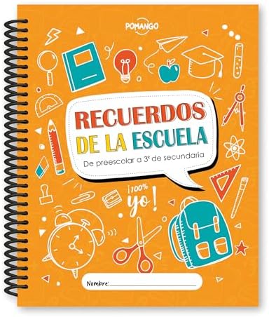 POMANGO: Álbum Escolar Mis Recuerdos de Escuela | Cuaderno de Recuerdos ...
