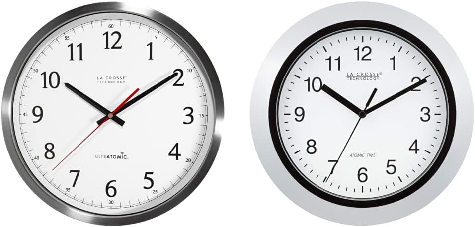 Amazon.com: La Crosse Technology 14 Inch UltrAtomic Stainless Steel and ...