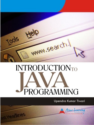 Introduction to Java Programming First Edition, Tiwari, Upendra Kumar, eBook - Amazon.com