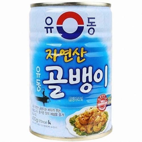 Amazon.com: YooDong Korean Canned Bai Top Shell/ Cockle 유동 골뱅이/왕꼬막 9 ...