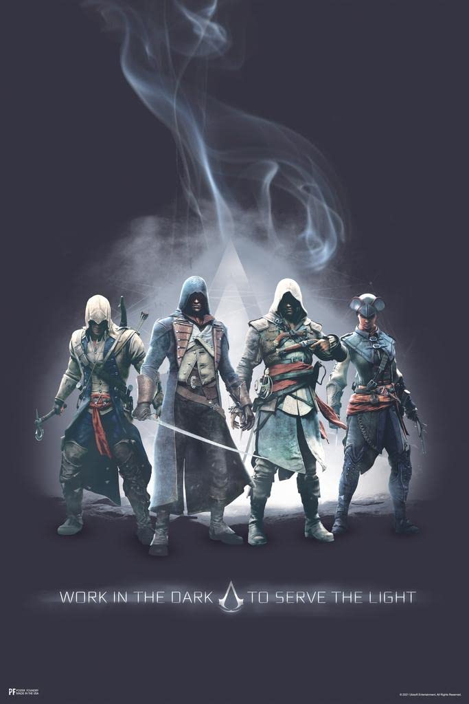 Buy Assassins Creed Work in The Dark to Serve The Light Character Group ...
