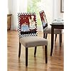 Amazon.com: DecorLovee Farmhouse Cartoon Fat Chef Chair Back Cover ...