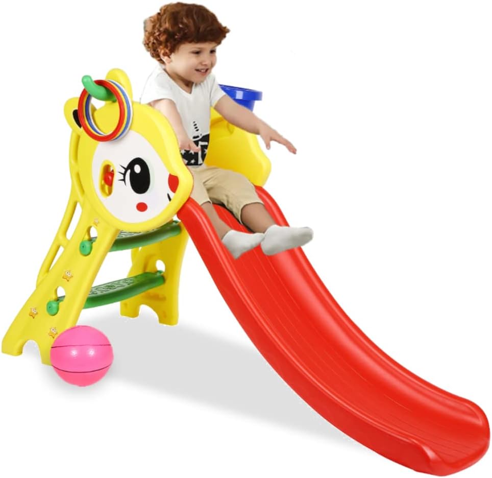 eHomeKart Slide for Kids - Playtool 3-in-1 Rabbit Foldable Slider With ...