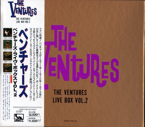 The Ventures: Live Box Vol. 2 - Amazon.com Music