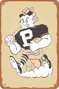 Amazon.com : 1981 PURDUE PETE ART Poster and Pub Bar Vintage Tin Sign ...