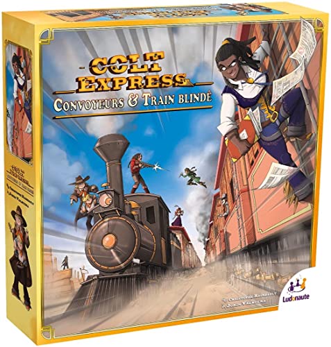 Colt Express Conveyor and Armoured Train Set French Version + 6 Bandits ...