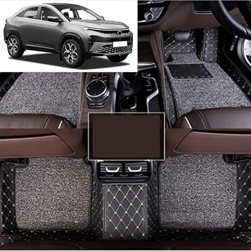 Vah@n Expo 7D Mat For Tata Curvv EV Car Floor Mat (Year: 2024, Ev ...