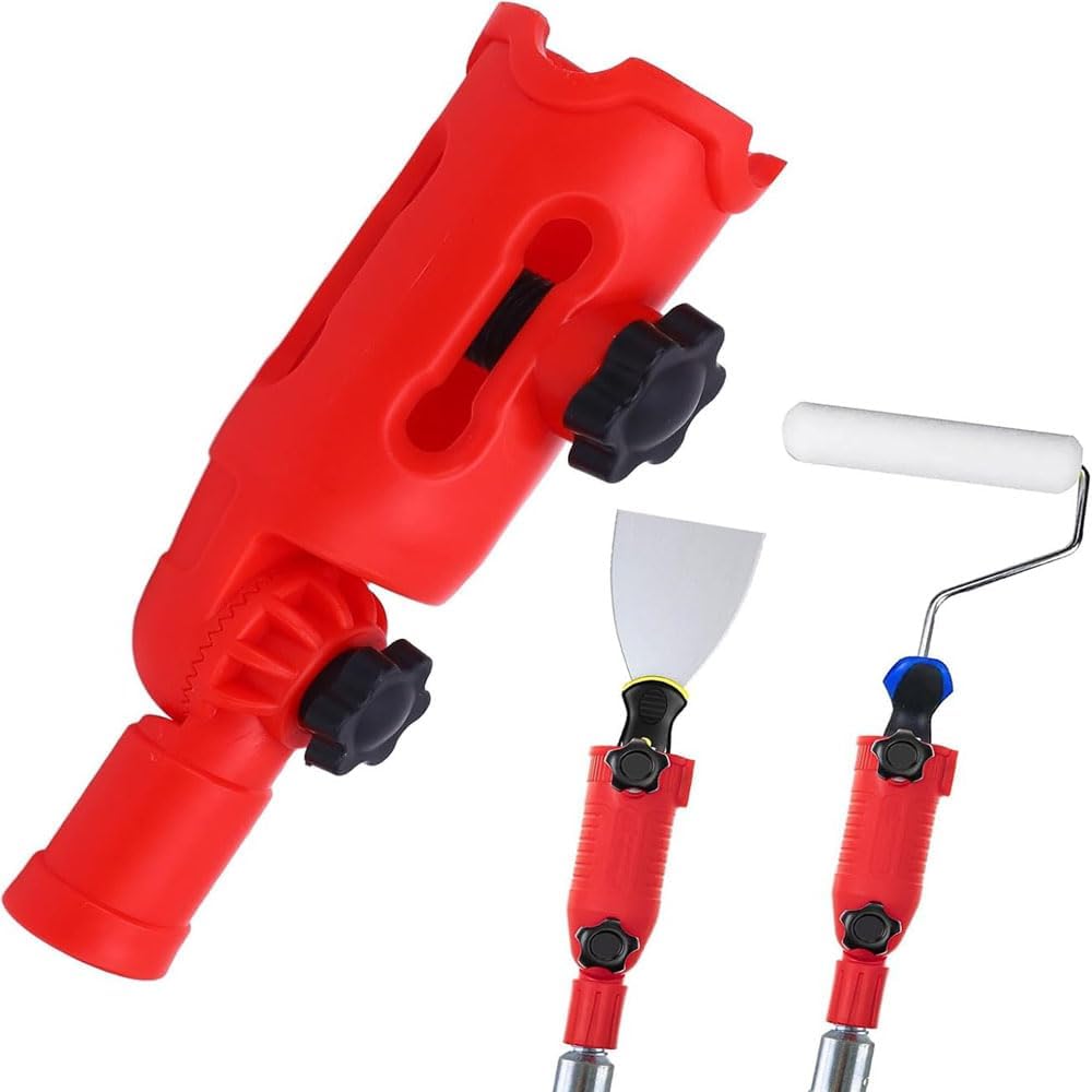 Multi Angle Paint Brush Extender and Edger Tool Extension Pole ...