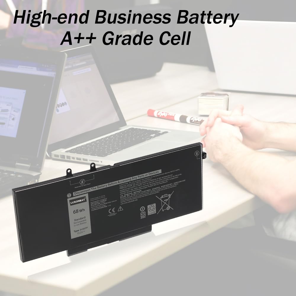 3HWPP Laptop Battery for Dell Latitude 5410 5501 5401 5411 5511 ...
