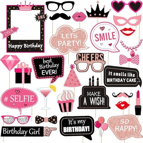 Amazon.com: Big Dot of Happiness Little Princess Crown - Pink and Gold ...