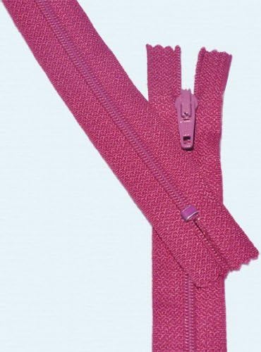 Amazon.com: 7" Zipper YKK #3 Skirt & Dress Closed Bottom ~ 817 Cerise ...
