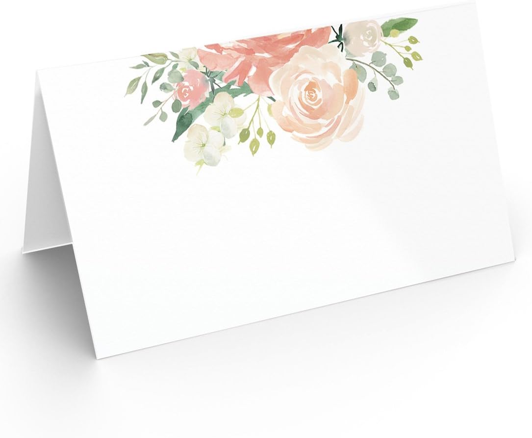 Amazon.com: Printed Party Table Place Cards for All Occasions and ...