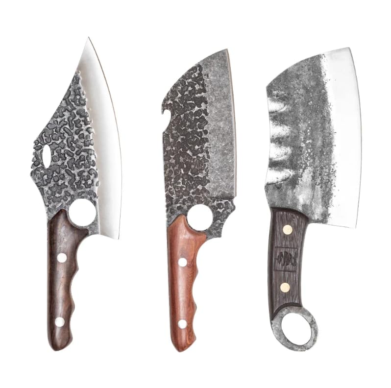 Amazon.com: COOLINA Gator, Shark, Suratu Premium Kitchen Knife Set ...
