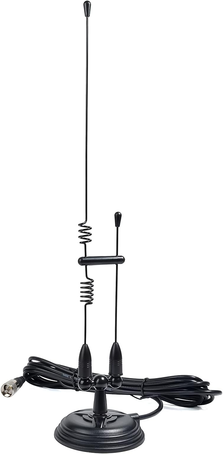 HYS Amateur Dual-Band VHF & UHF Magnet Base Antenna for 2m/70cm ...