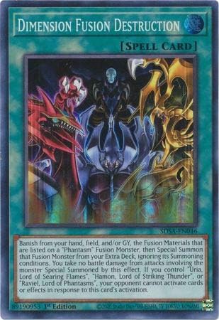 Amazon.com: Dimension Fusion Destruction - SDSA-EN046 - Super Rare ...