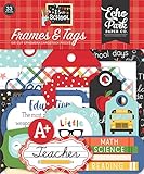 ・ブランド:Echo Park Paper・製造元:Echo Park Paper Company・モデル:SCH243025・製造元/メーカー部品番号:SCH243025・I Love School フレーム&amp;タグ・Echo Pa...