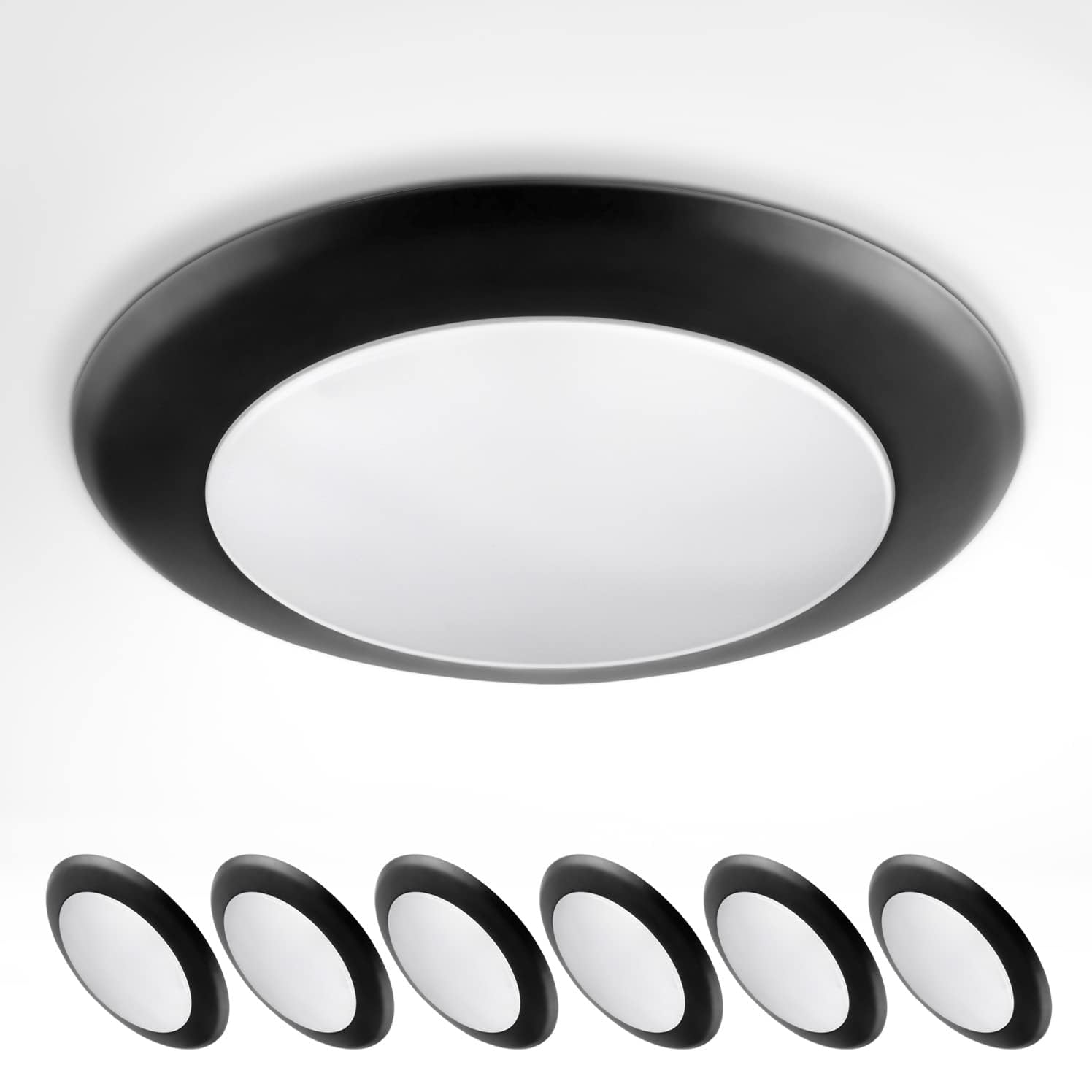 Asd 6 Pack 6 Inch Led Disk Light Dimmable Low | Desertcart INDIA