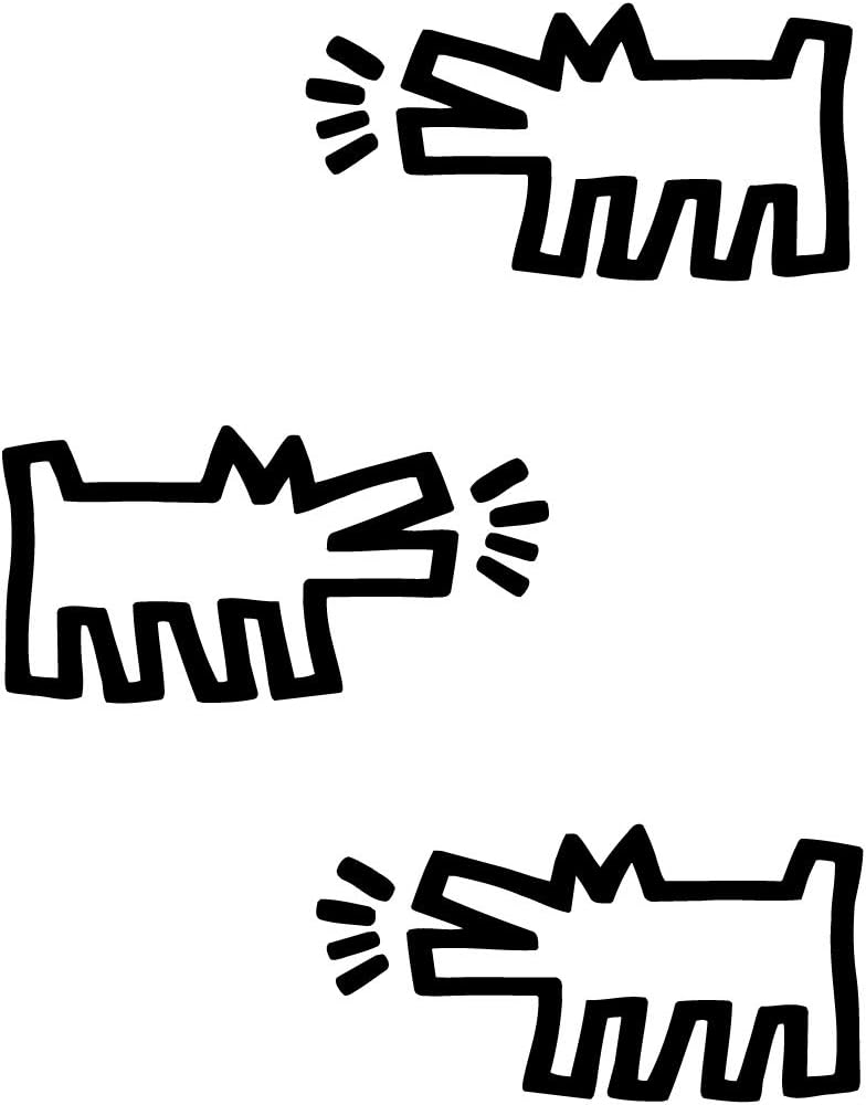 Amazon.com: BLIK Barking Dogs Removable Wall Decals | Officially ...