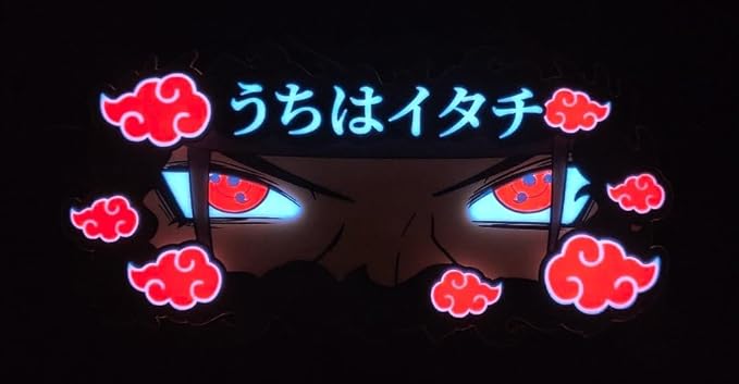 Amazon.com: Generic Akatsuki car Decal Akatsuki Window Decal Akatsuki ...