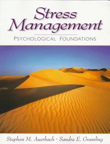 Amazon.com: Stress Management: Psychological Foundations: 9780137222810 ...