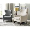 Amazon.com: Steve Silver Roswell Wingback Modern Profile, Scalloped ...