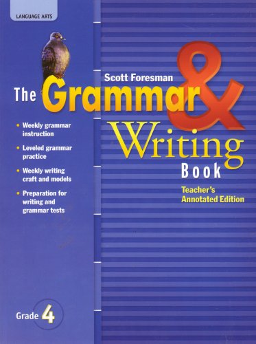 Language Arts, The Grammar and Writing Book, Grade 4, Teachers's ...