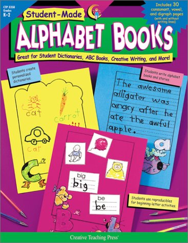 Student-Made Alphabet Books: Great for Student Dictionaries, ABC Books ...