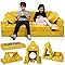 Lunix LX15 14pcs Modular Kids Play Couch, Child Sectional Sofa ...