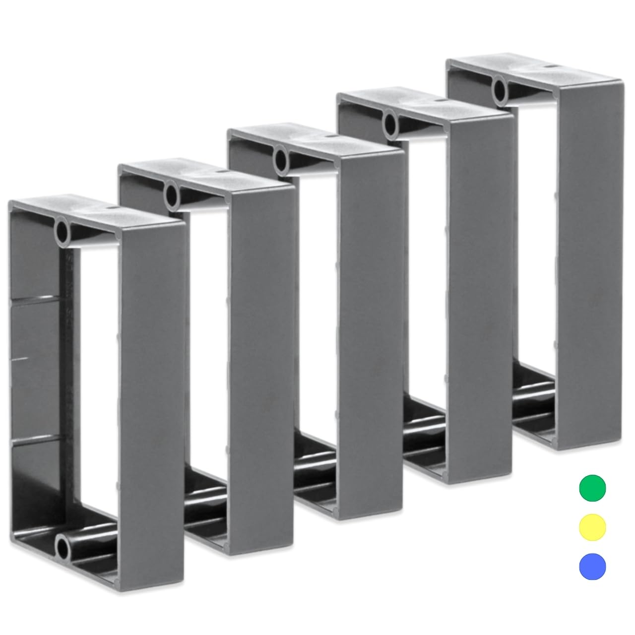 5-Pack 3/4" Single Gang Receptacle Outlet Box Extender, Electrical ...