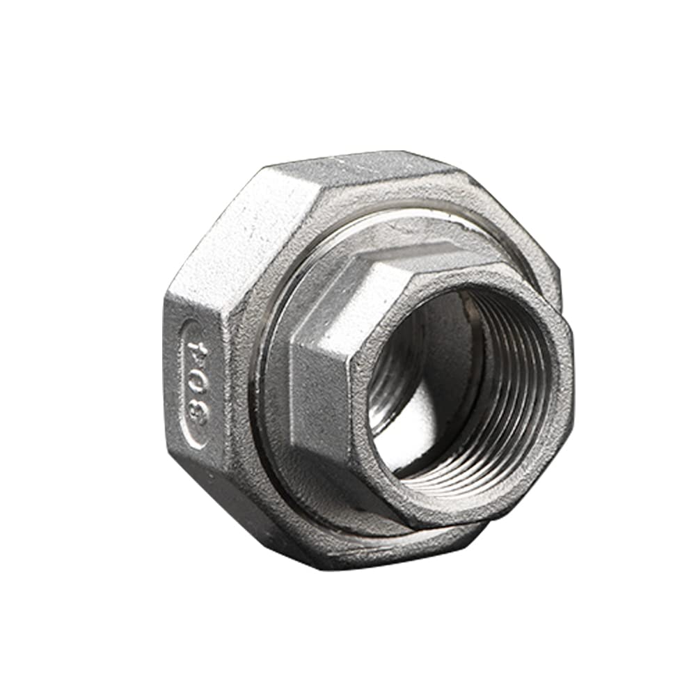Snapklik.com : Stainless Steel 304 Cast Pipe Fitting Union 1 NPT Female ...