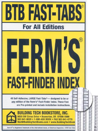 FERM's Fast Finder Fast Tabs: Builder's Book, Inc: 9781622709748 ...