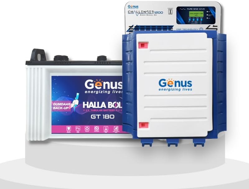 Genus Inverter with Battery + Trolley - Challenger 1200 + 120Ah XPT160 ...