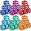 Amazon.com: Seenelling 36 Piece 19 mm Casino Style Craps Dice Sets ...