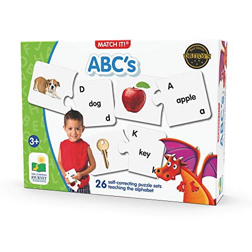 The Learning Journey: Match It! - ABCs - ABC Puzzle, Alphabet - Want It All