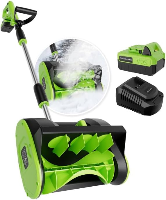 Amazon.com : Cordless Snow Shovel Compatible with Milwaukee 18V Battery ...