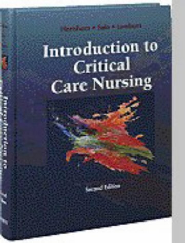 Introduction to Critical Care Nursing: 9780721662183: Amazon.com: Books