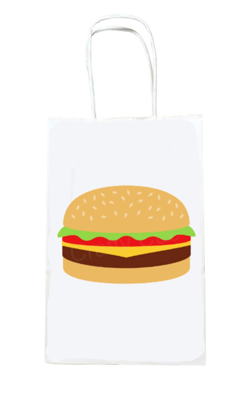 Amazon.com: Hamburger Party Goody Bags, Hamburger Party Favor Bags ...