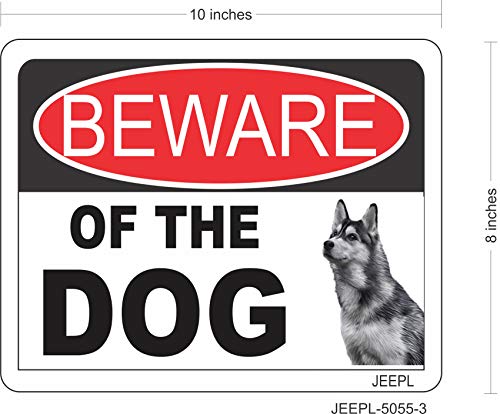 Buy JEEPL-BE WARE OF DOG SIGN BOARD | Warning Sign Board | Duty Sign ...