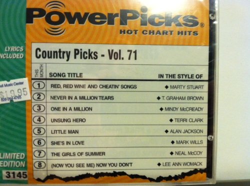 Amazon.com: SoundChoice PowerPicks - Country PIcks Vol. 71 - Karaoke CD ...