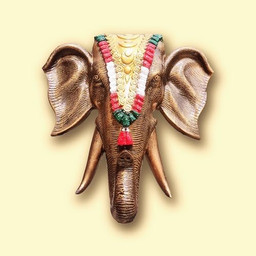 Kush Handicrafts Elephant Head Wall Decorative Hanging Statue ...