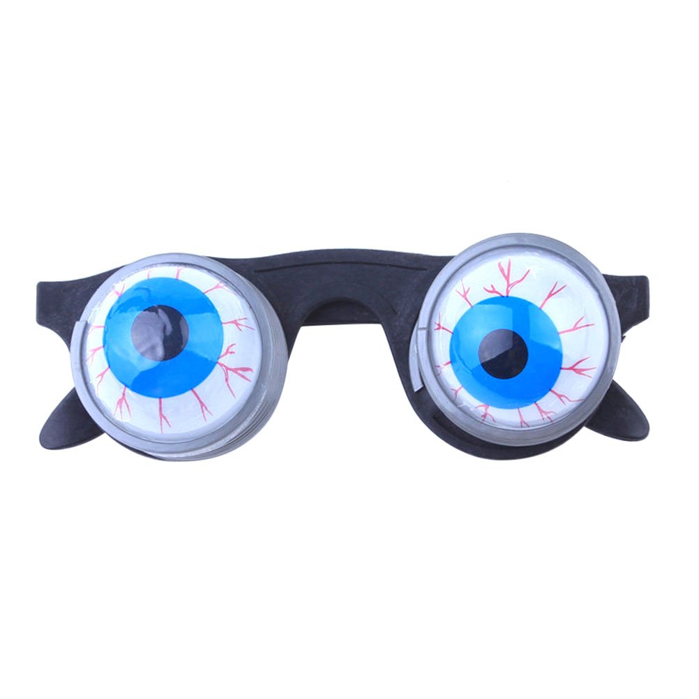SUPVOX Funny Disguise Glasses Goo Goo Eye Glasses Spring Eyeball ...
