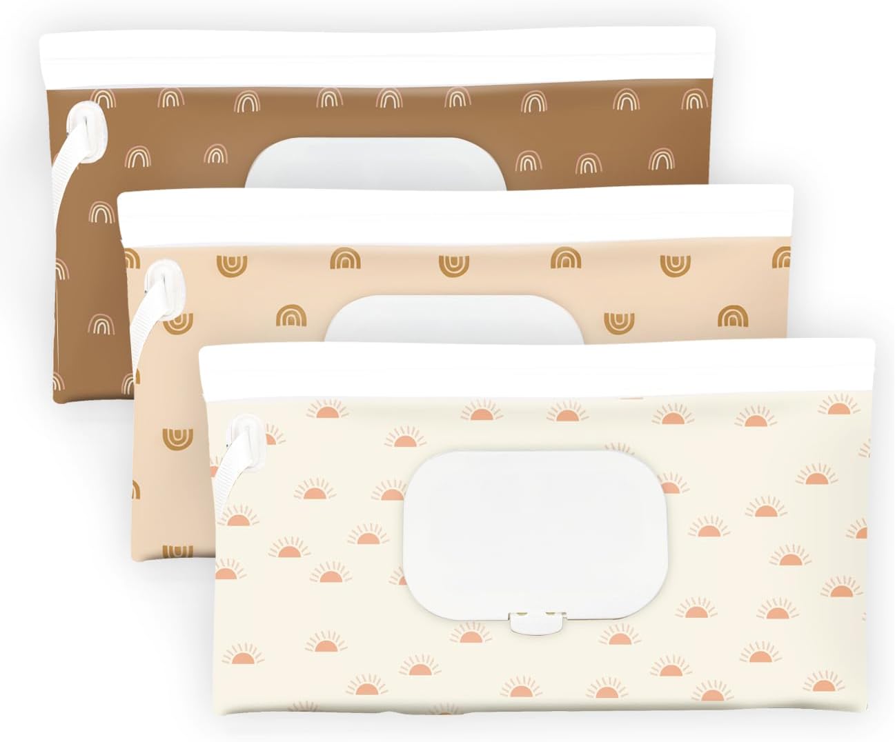 Amazon.com : Baby Wipe Holder,Wipe Dispenser, 3-Pack Portable ...