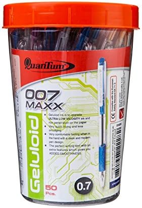 Amazon.com: Quantum 007 Hitz Geluloid 0.7 mm. Blue ink (Random handle ...