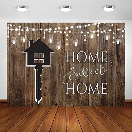 Amazon.com : Avezano Housewarming Party Backdrop Sweet Home New House ...
