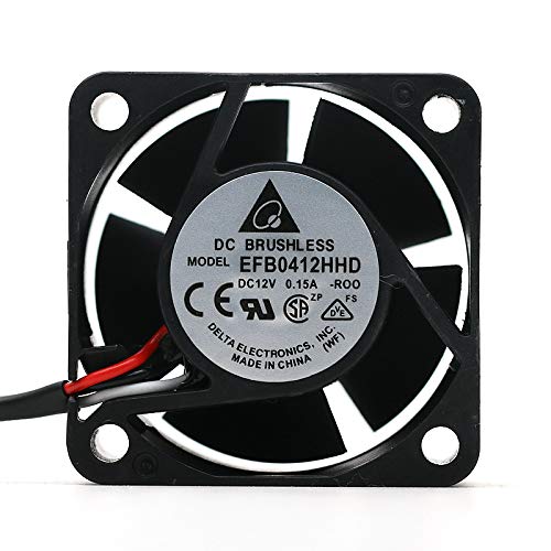 Amazon.com: EFB0412HHD 12V 0.15A 4CM Cooling Fan for EFB0412HHD Fan ...