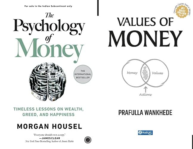 The Psychology of Money & Values of Money (English) Combo of 2 Books ...
