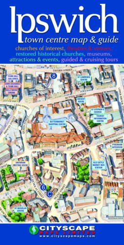 Ipswich Town Centre Map and Guide : Amazon.it: Libri